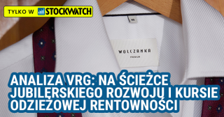 Analiza VRG: Na ścieżce jubilerskiego rozwoju i kursie odzieżowej ...
